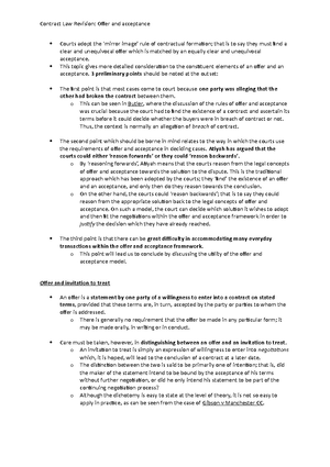 Felthouse-v - CASE SUMMARY - FELTHOUSE vs. BINDLEY Court of Common ...