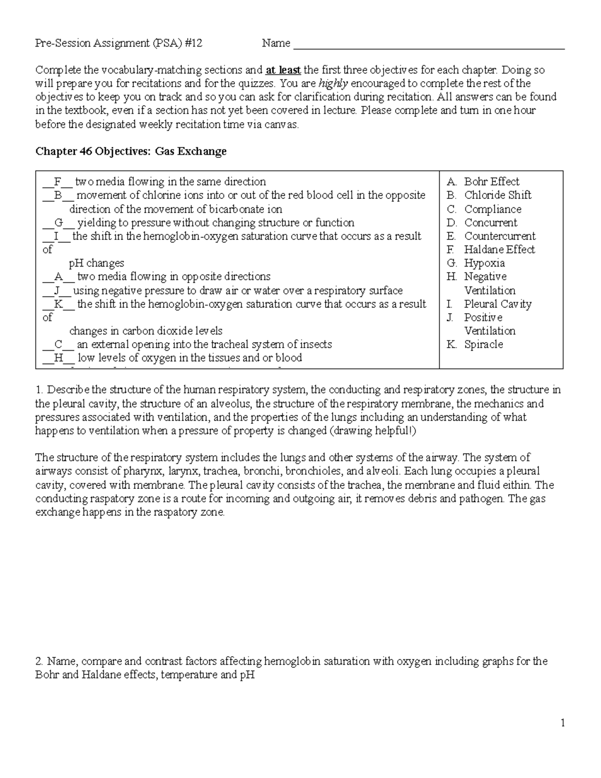 PSA 12 - psa 12 - Pre-Session Assignment (PSA) #12 Name - Studocu