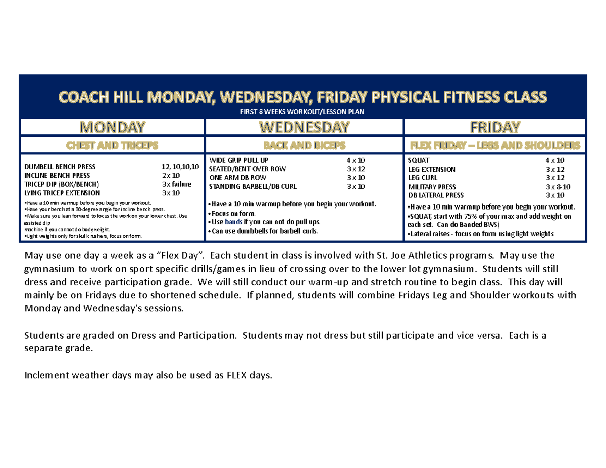 Lesson Plans - AC biol - May use one day a week as a “Flex Day”. Each ...