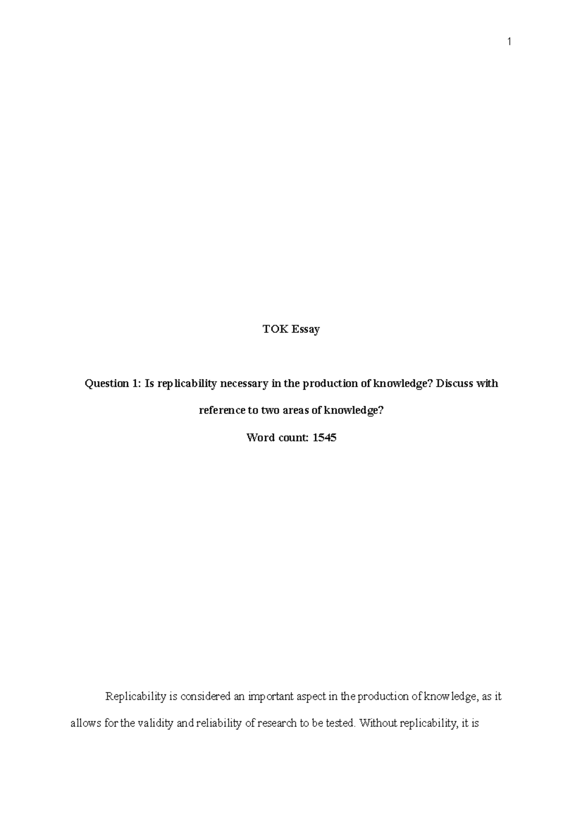 TOK Essay - Resumo História do Pensamento Filosófico - TOK Essay ...