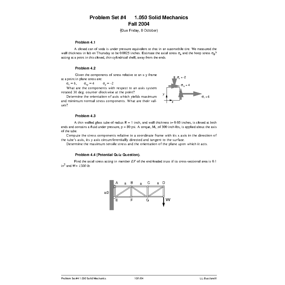 Pset04 4 - I want to upload this document to help students like me. - Problem Set #4 1 Solid ...