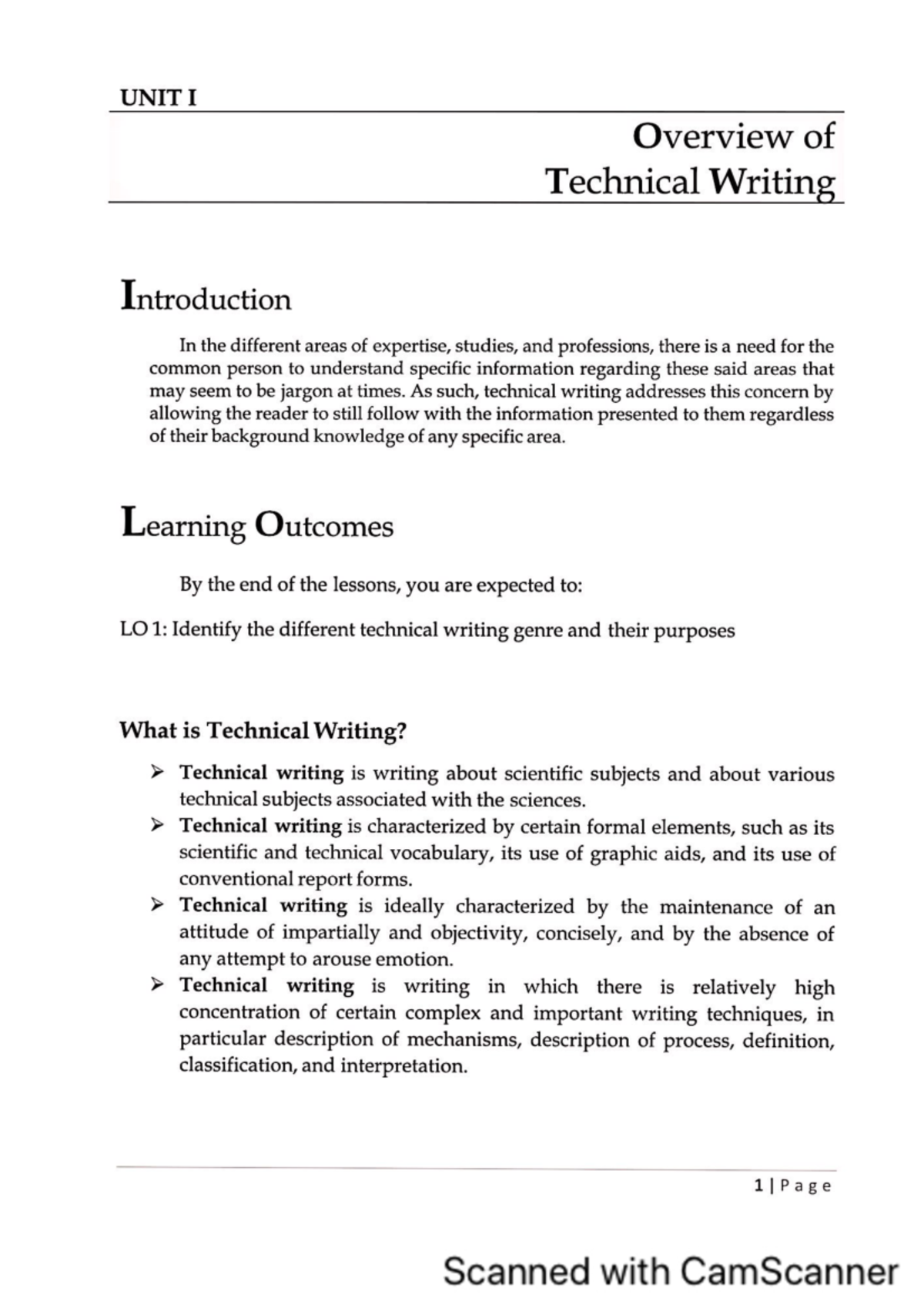 Understanding the Nature of Technical Wr - Introduction To Information ...