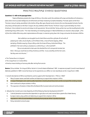 Amsco Unit 6.1 Rationales for Imperialism (2020) - UNIT 6: Consequences ...