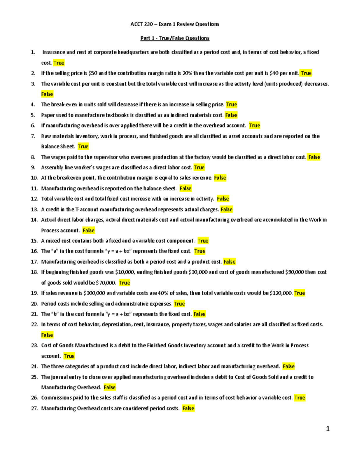 Exam 1 Review Questions Answers Warning Tt Undefined Function 32 Warning Tt Undefined