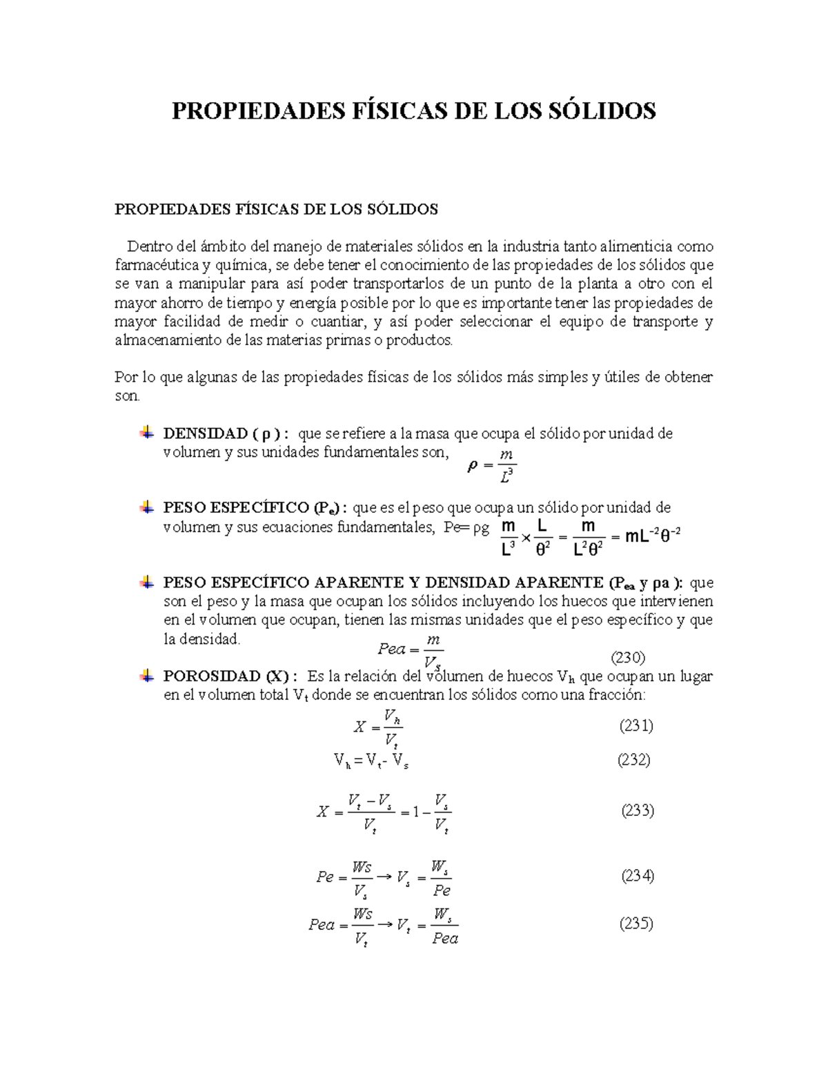 Apunte 1 Propiedades FIì Sicas DE LOS SOì Lidos - PROPIEDADES FÍSICAS ...