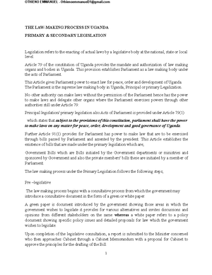 Legal Method Notes 1 - Introduction to legal method course Aims of the ...