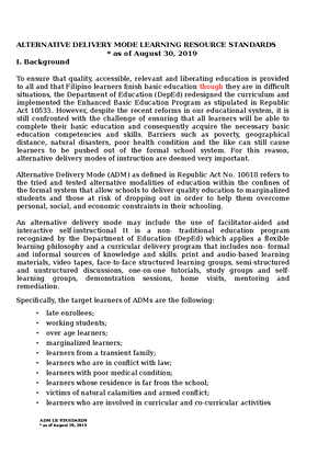 FS2-EP - FIELD STUDY - FS 2 (Creating my Classroom / Remote learning ...