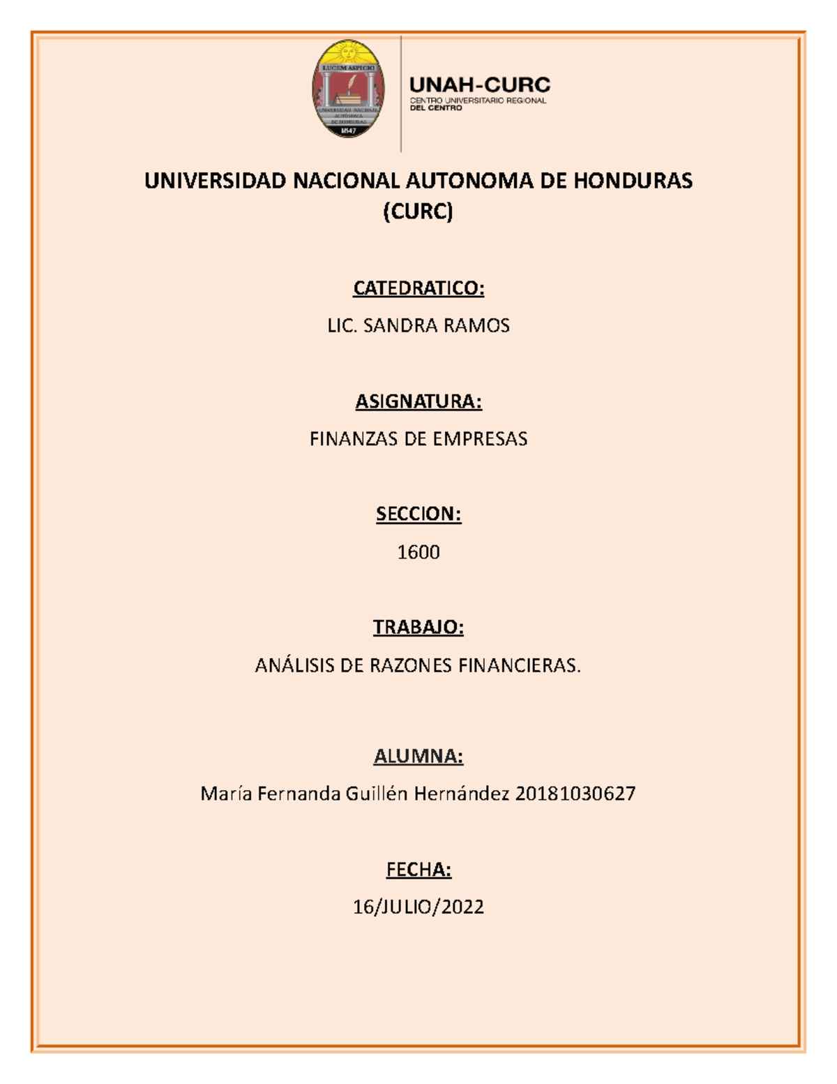 Ejercicios (Capítulo 3)Análisis de razones financieras. MFGH ...