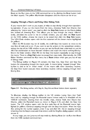 Advanced Modelling in Finance using Excel and VBA-5 - Introduction to VBA 53 used rather than ...
