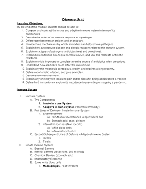 120 Genetics Unit - Genetics Summary I. Overview A. We need to cover ...