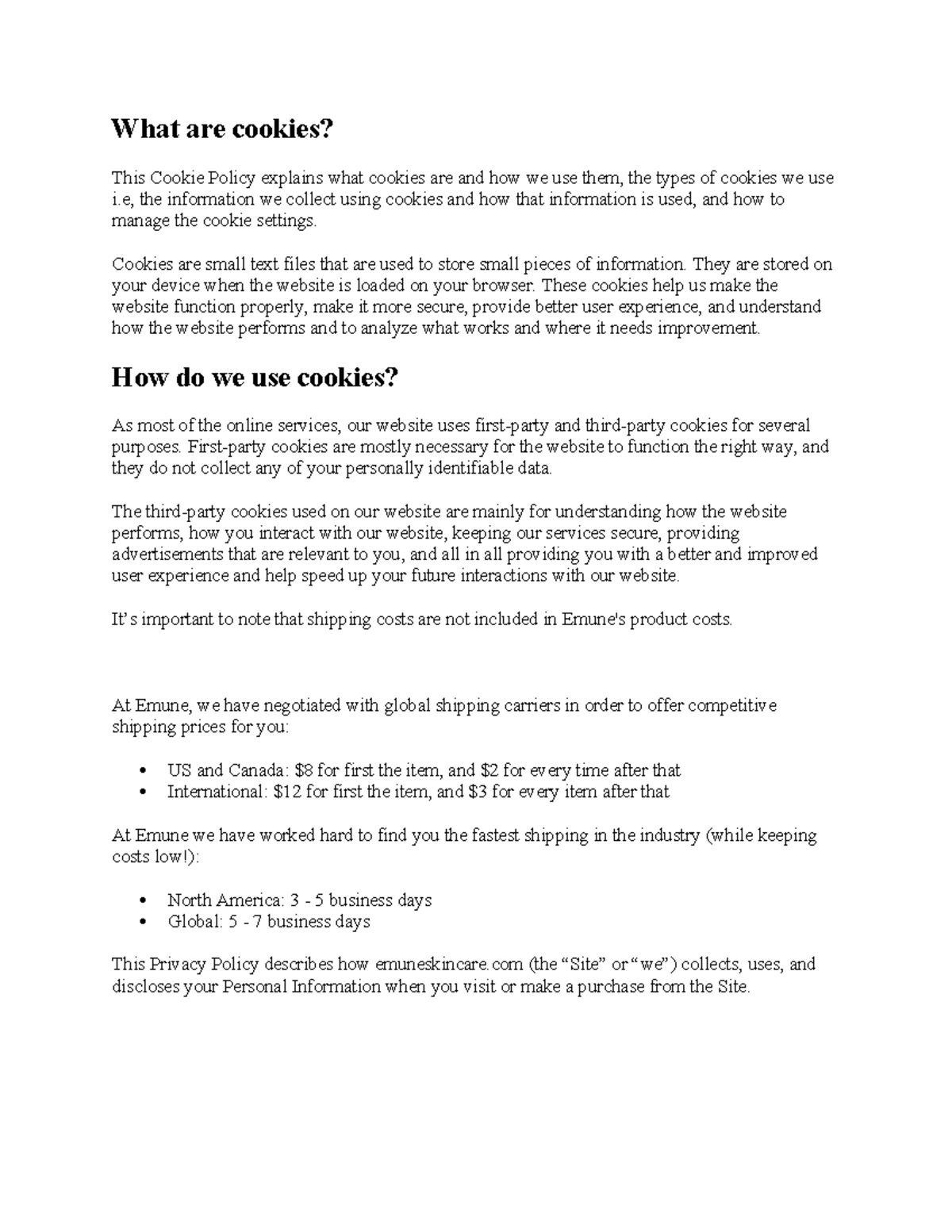 What are cookies - What are cookies? This Cookie Policy explains what ...