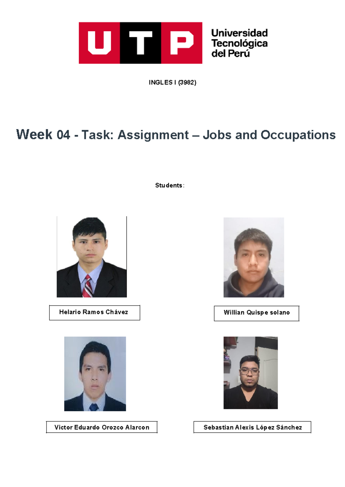 Sebastian López Sánchez TS04 - Material - Helario Ramos Chávez Willian ...