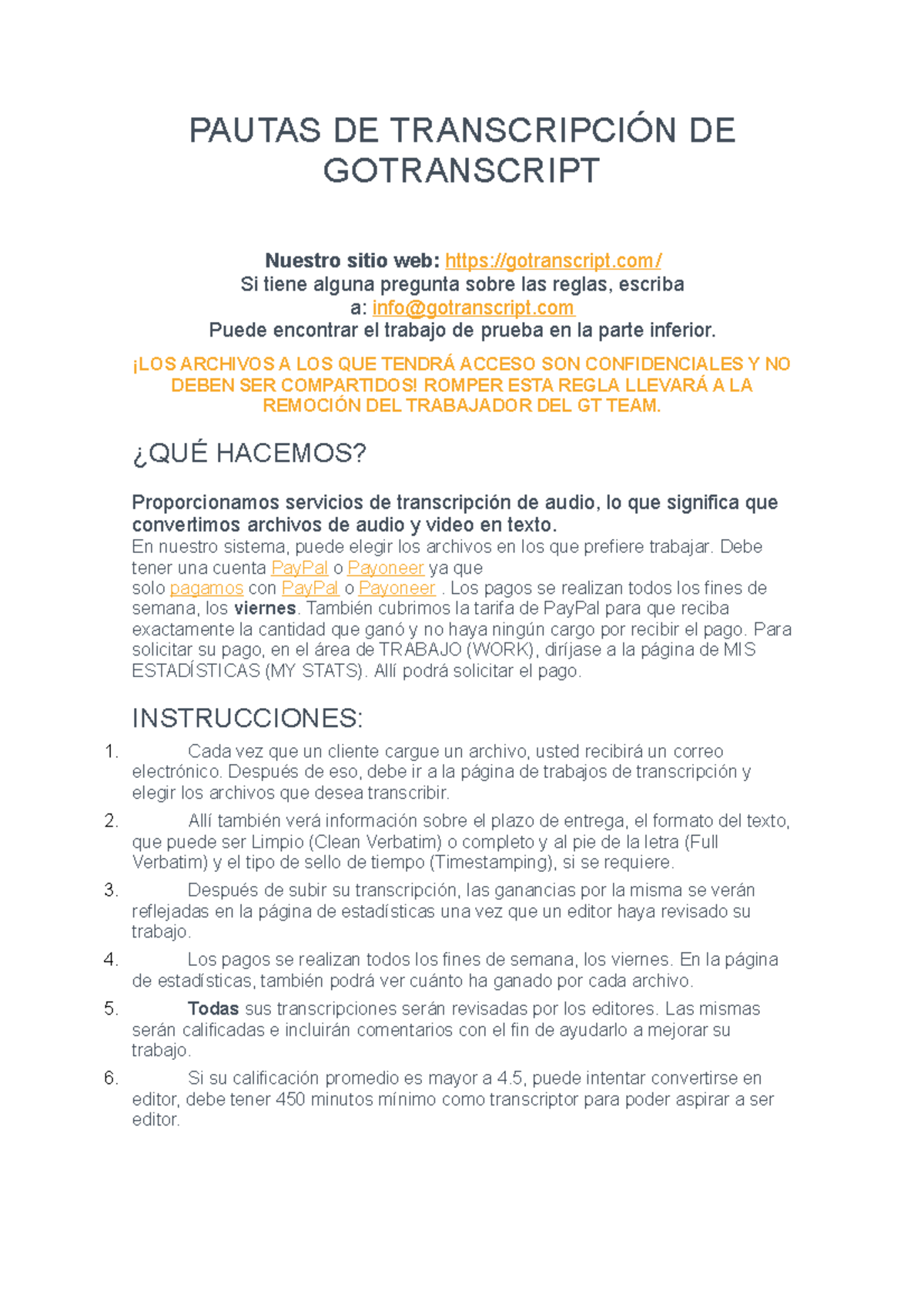 Spanish Guidelines - Jdjdj - PAUTAS DE TRANSCRIPCIÓN DE GOTRANSCRIPT ...