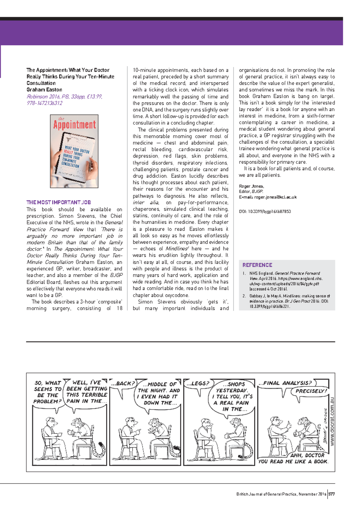 577 - addddd - British Journal of General Practice, November 2016 577 ...