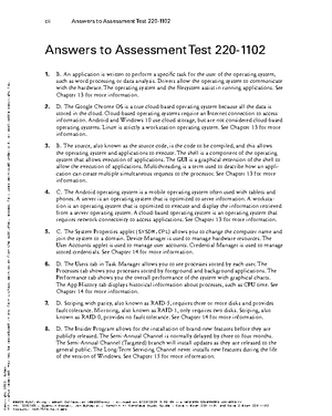 D265 Section 3 Quiz A - Please enter your first and last name and today ...