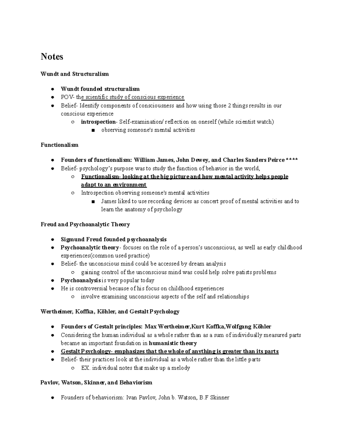 Chapter 1 - From Opensax Psych textbook. Full Condensed notes + summary ...