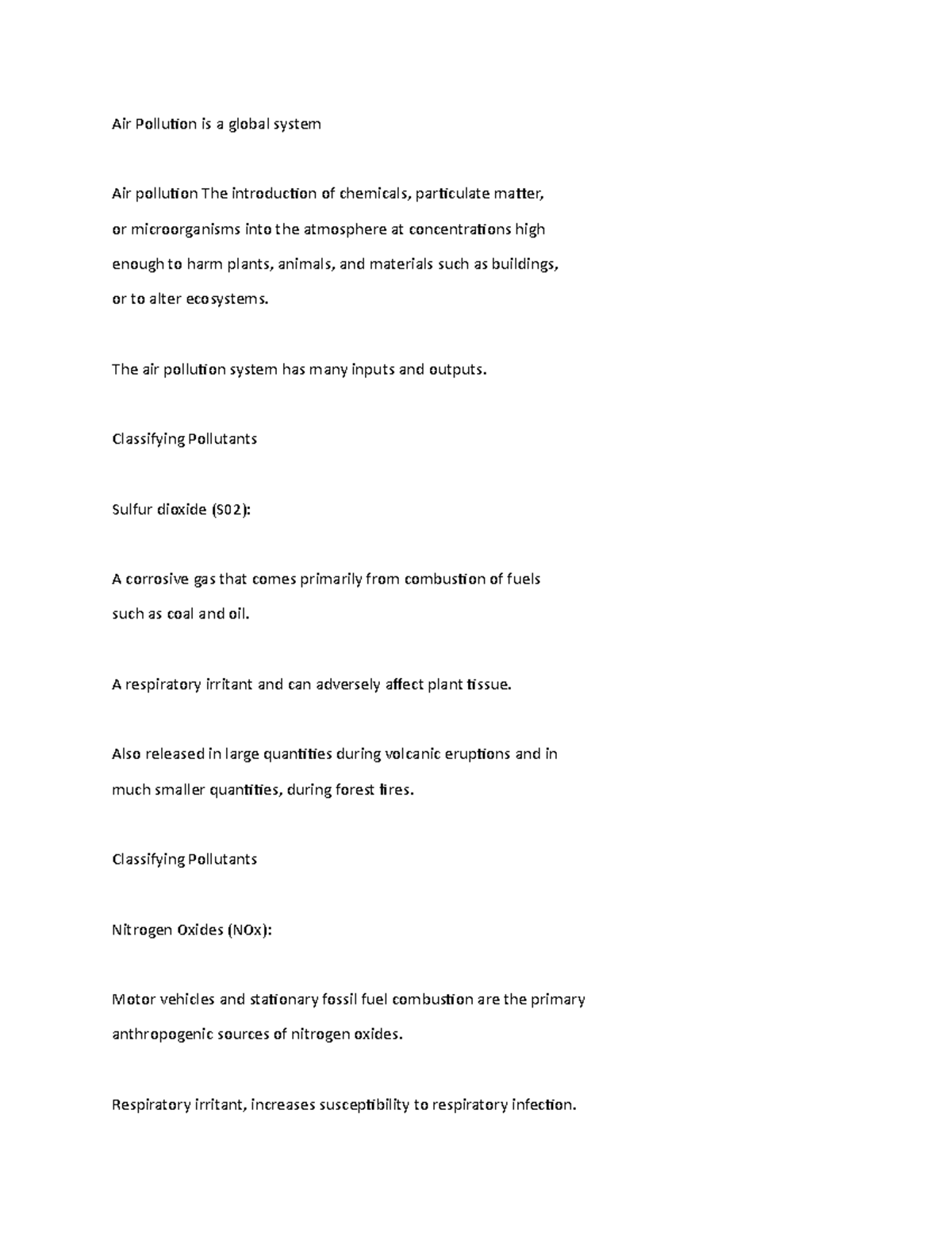 Air Pollution and Stratospheric Ozone Depletion - Air Pollution is a ...