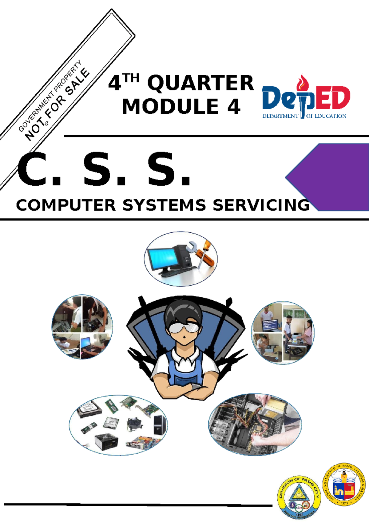 TLE CSS9 Q4 M4 - TLE CSS9 Q4 M4 - g C. S. S. COMPUTER SYSTEMS SERVICING ...