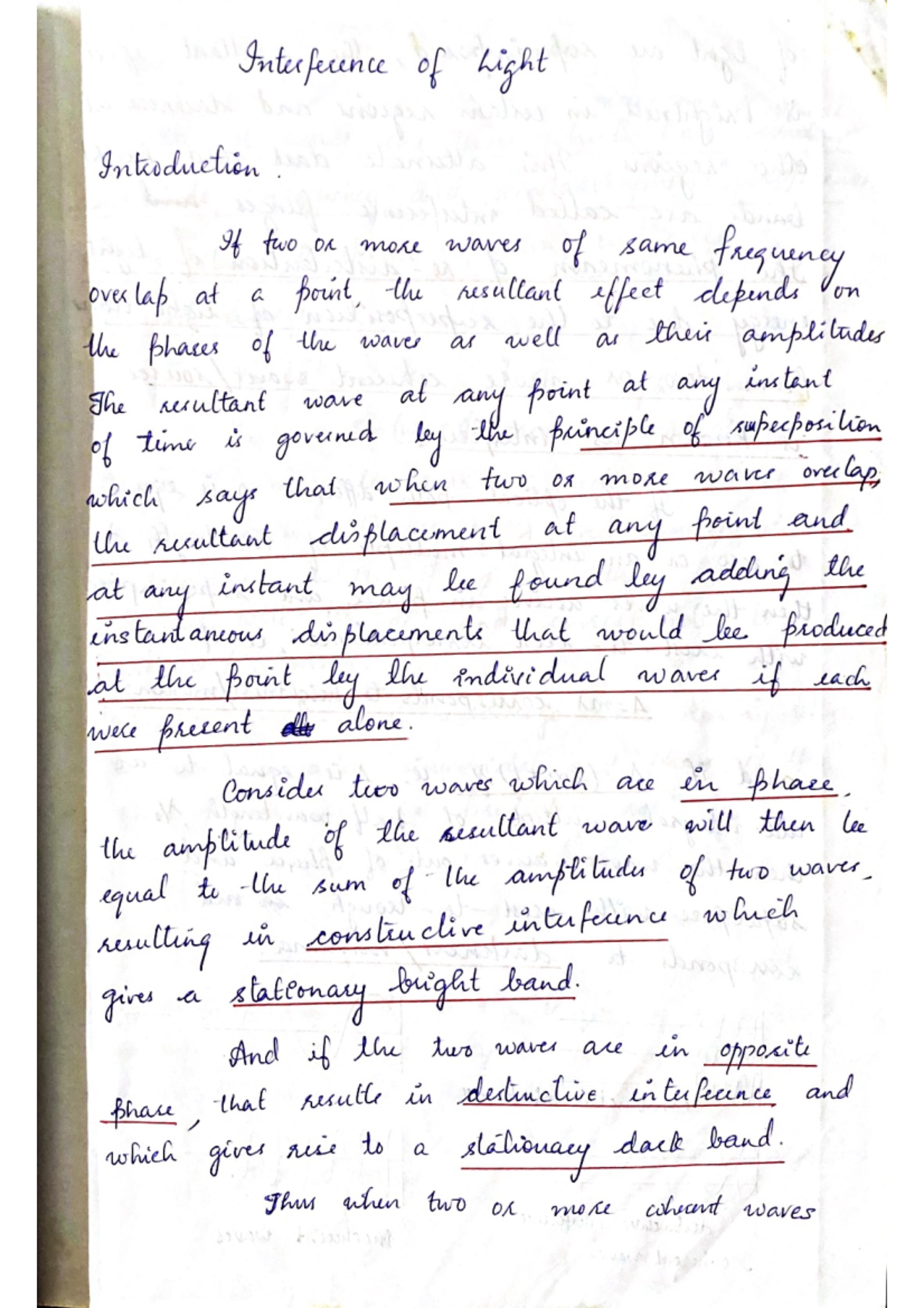 Mod II Interference - Electronics and communication engineering - Studocu