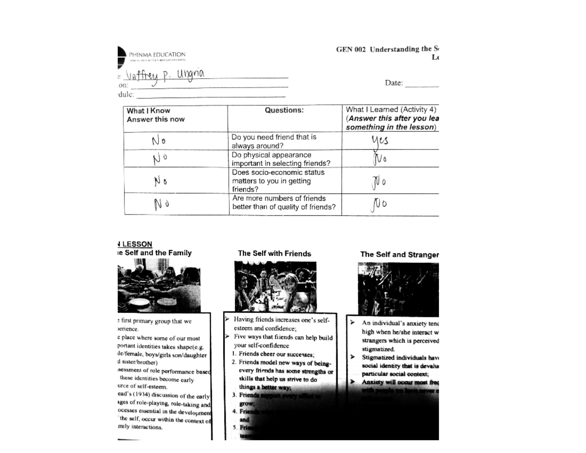 Uts the self - with answers and notes also - Civil Engineering - Studocu