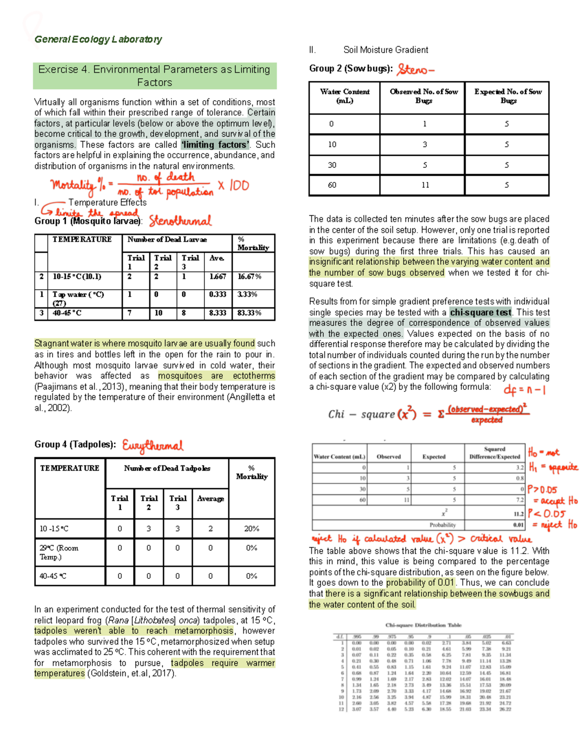 Ge Eco Lab Ex 4-7 j ZC2J - gen eco notes bs bio - General Ecology ...