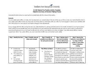 Cj230 M4 Assignment Analyzing Discretionary Decisions - CJ 230 Module ...