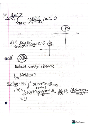 Complex Analysis Podcast - MATH 41100 - Studocu