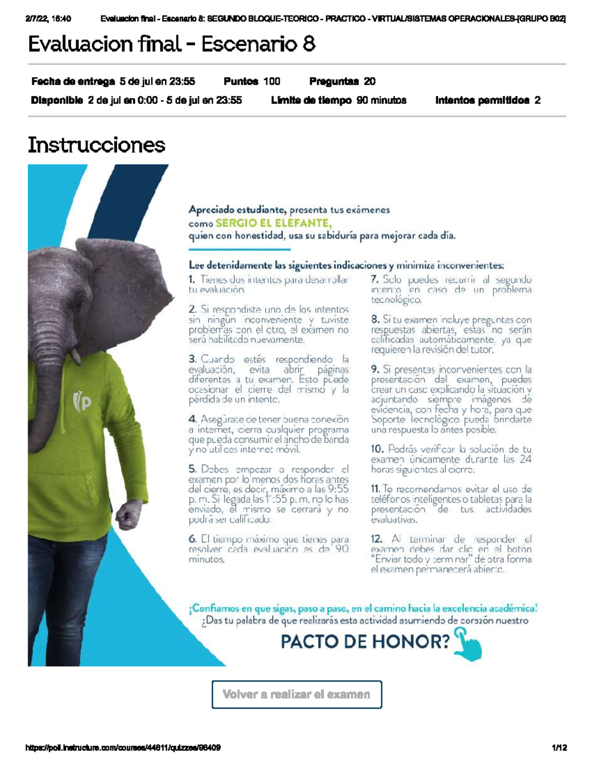 Sistemas operacionales escenario 8 - Studocu