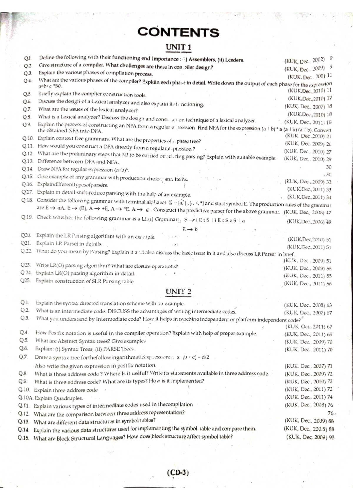 CD - vf gc - BTech - Studocu