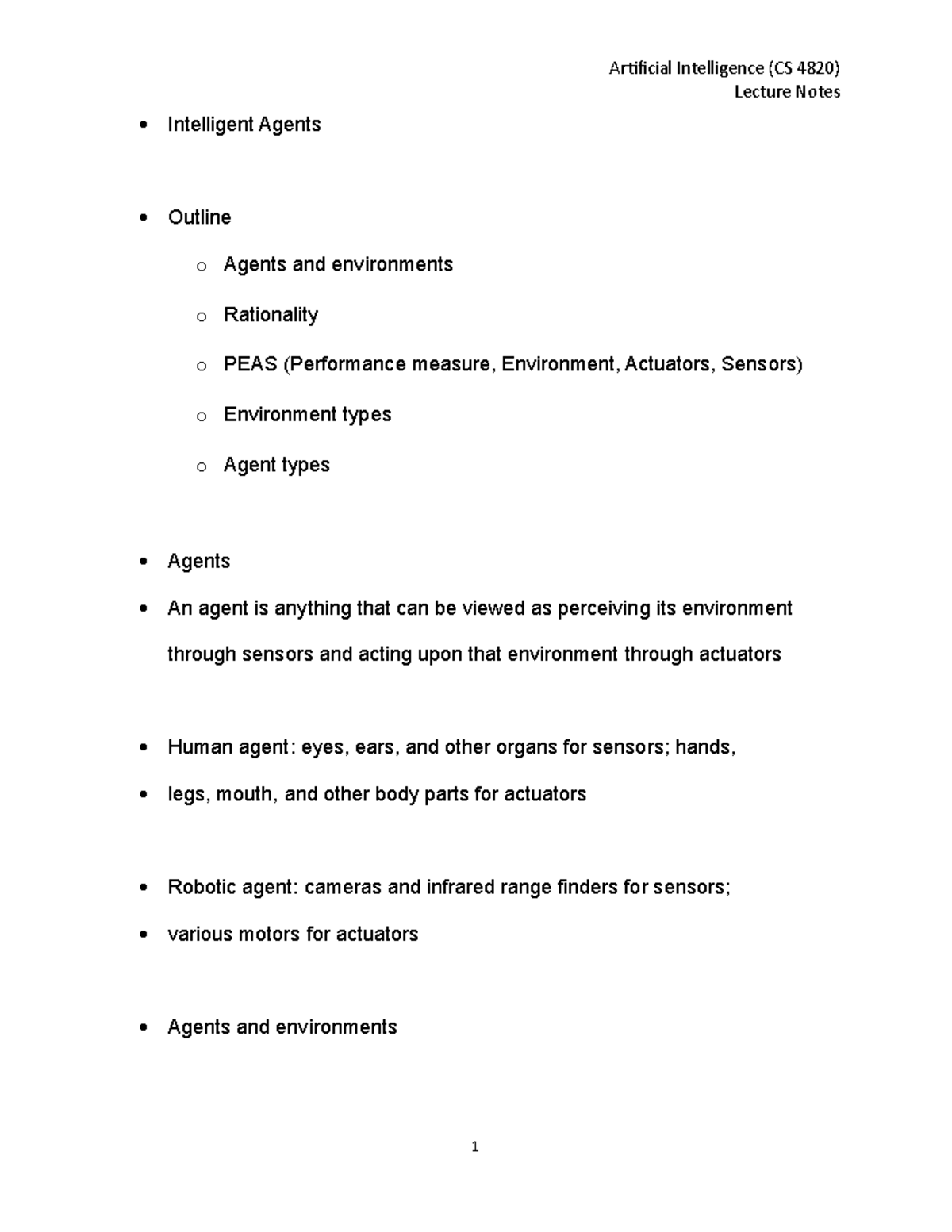 2021-Artificial Intelligence-CS 4820-Lecture-Notes-2A - Intelligent ...