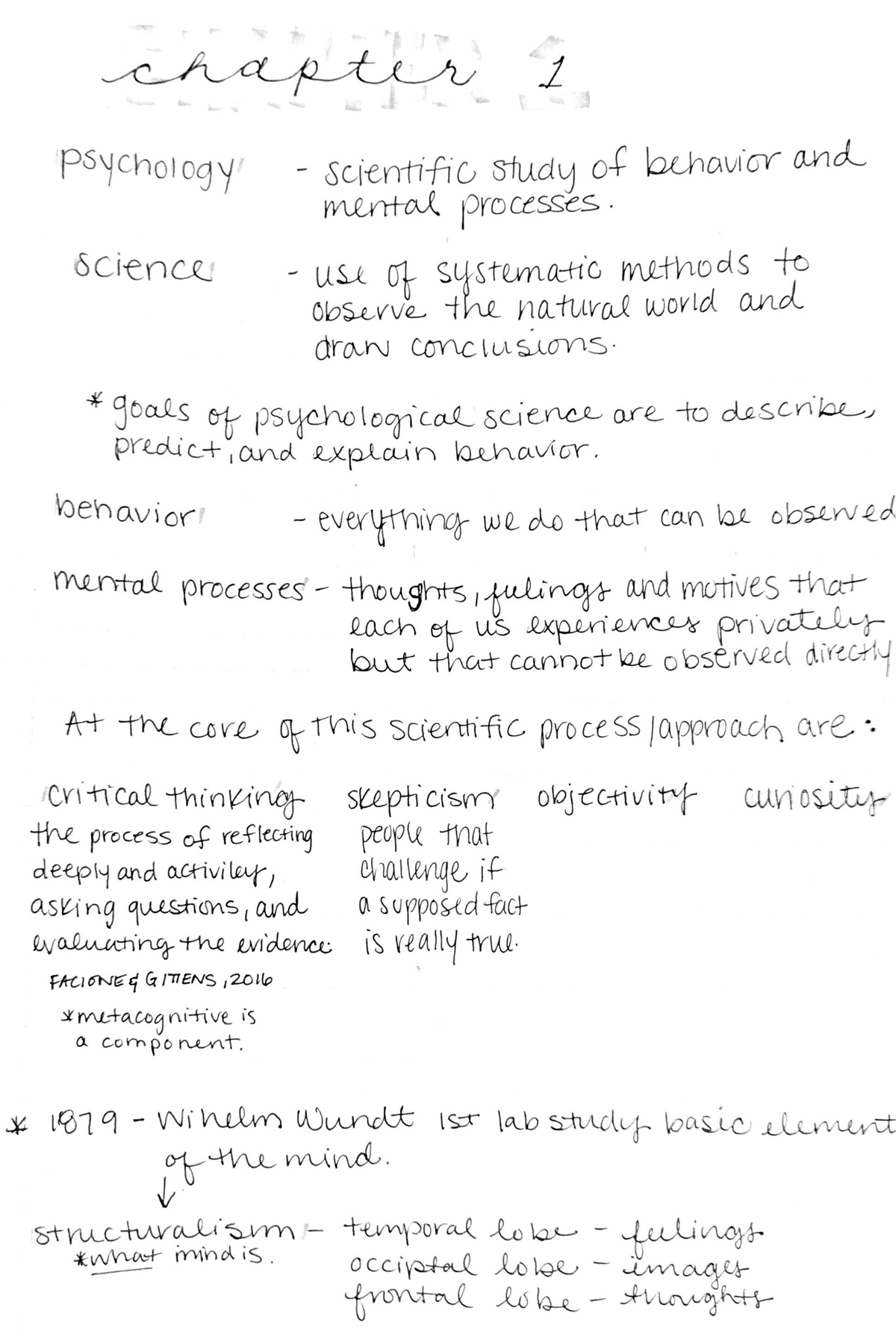 PSY 2012 - Chapter 1 - PSY 2012 - Studocu