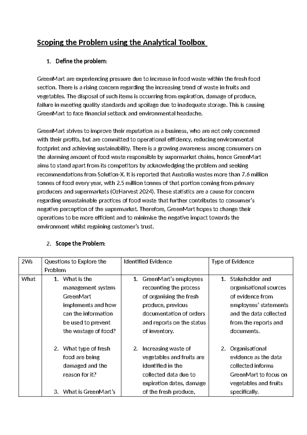 Assessment 3 COMM1110 - Barely got HD for this - Scoping the Problem ...