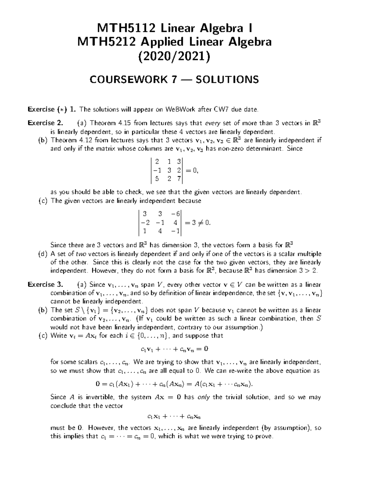 CW7sol-2020 - All lectures and course sheets on linear algebra 1 ...