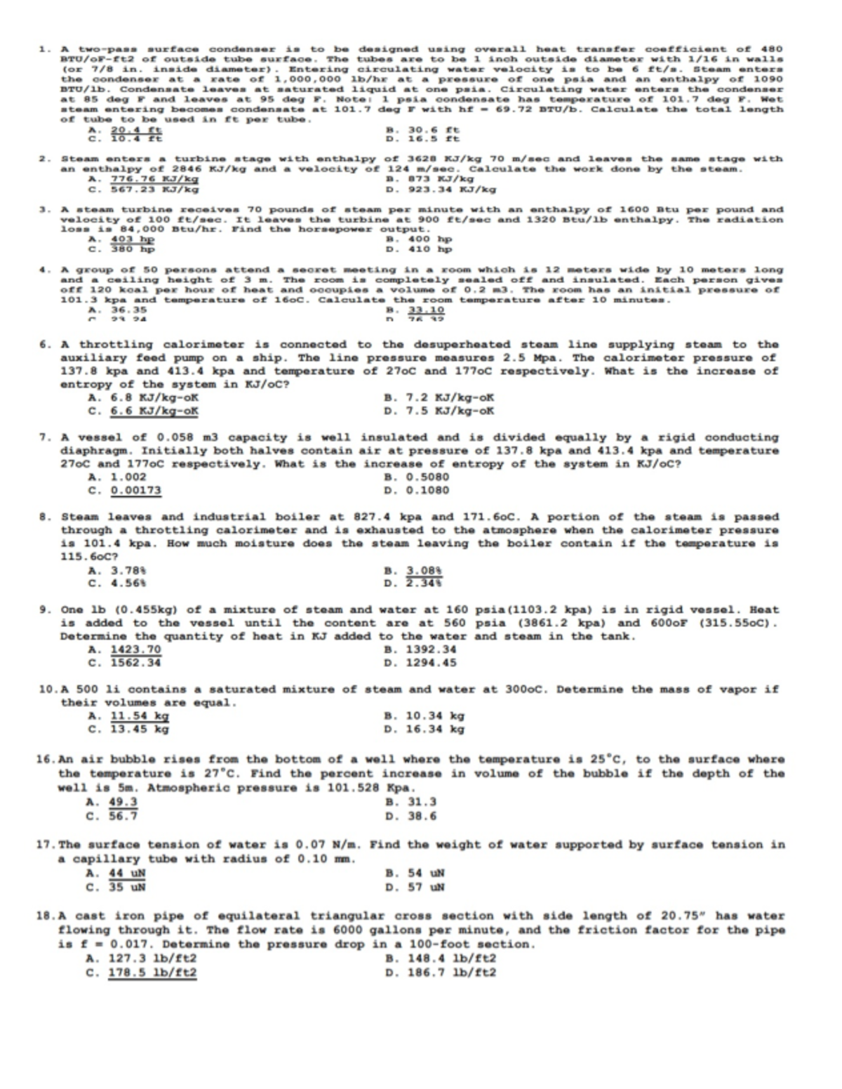 PIPE - Mechanical Engineering Laboratory 1 - Studocu