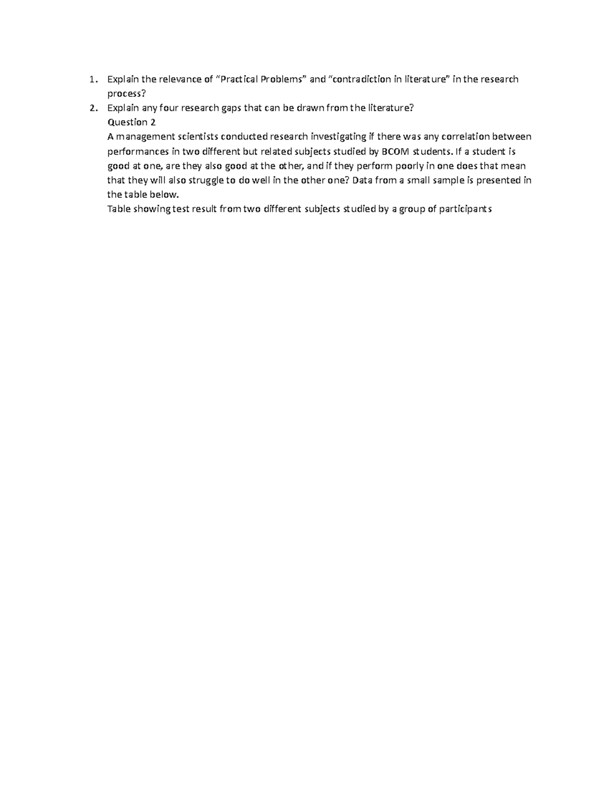 Explain the relevance of the structures - Explain the relevance of ...