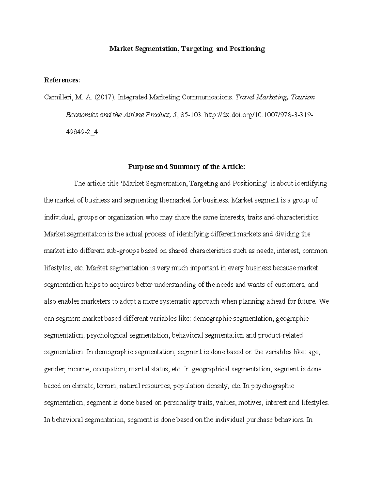 Week 4 - kmlk - Market Segmentation, Targeting, and Positioning ...