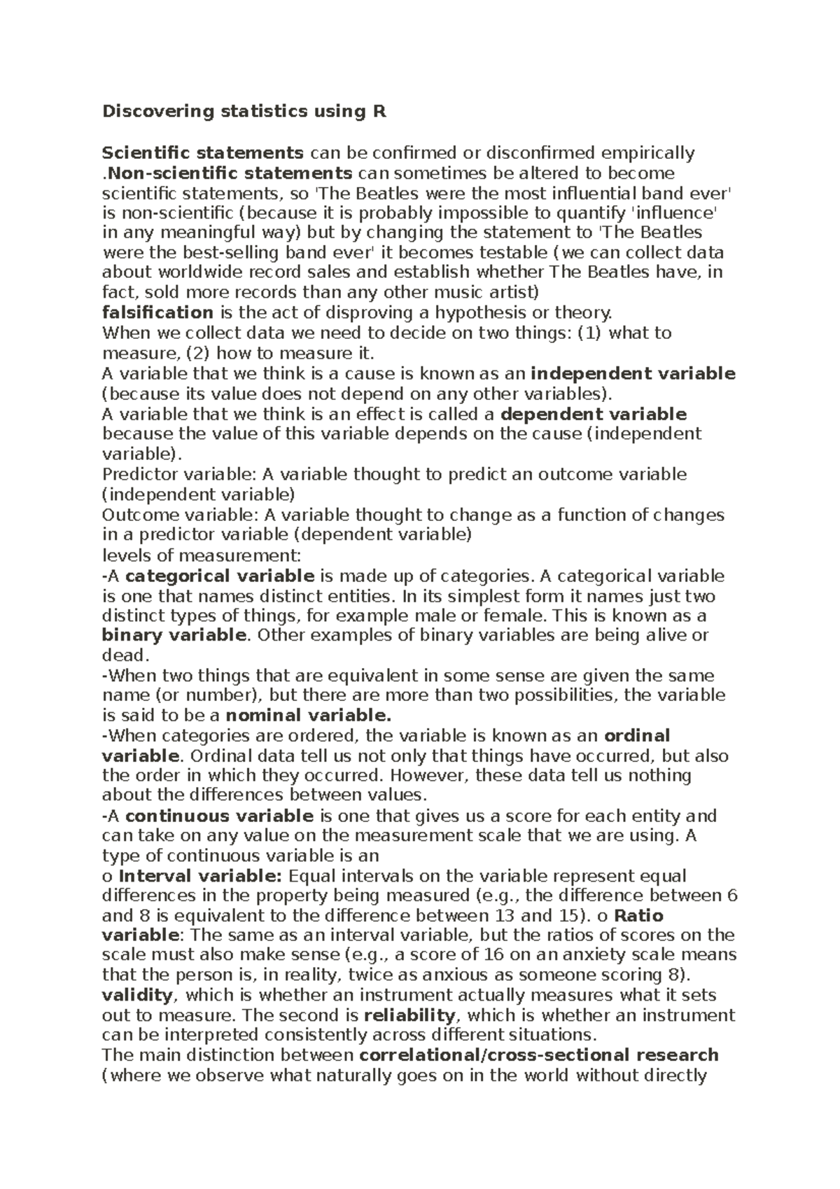 Discovering statistics using R - Discovering statistics using R ...