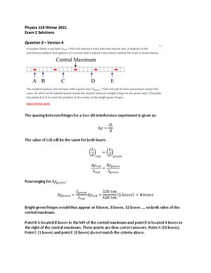 Physics 115 Practice Midterm Exam 1C - Last First [5 pts] Consider two identical metal spheres ...
