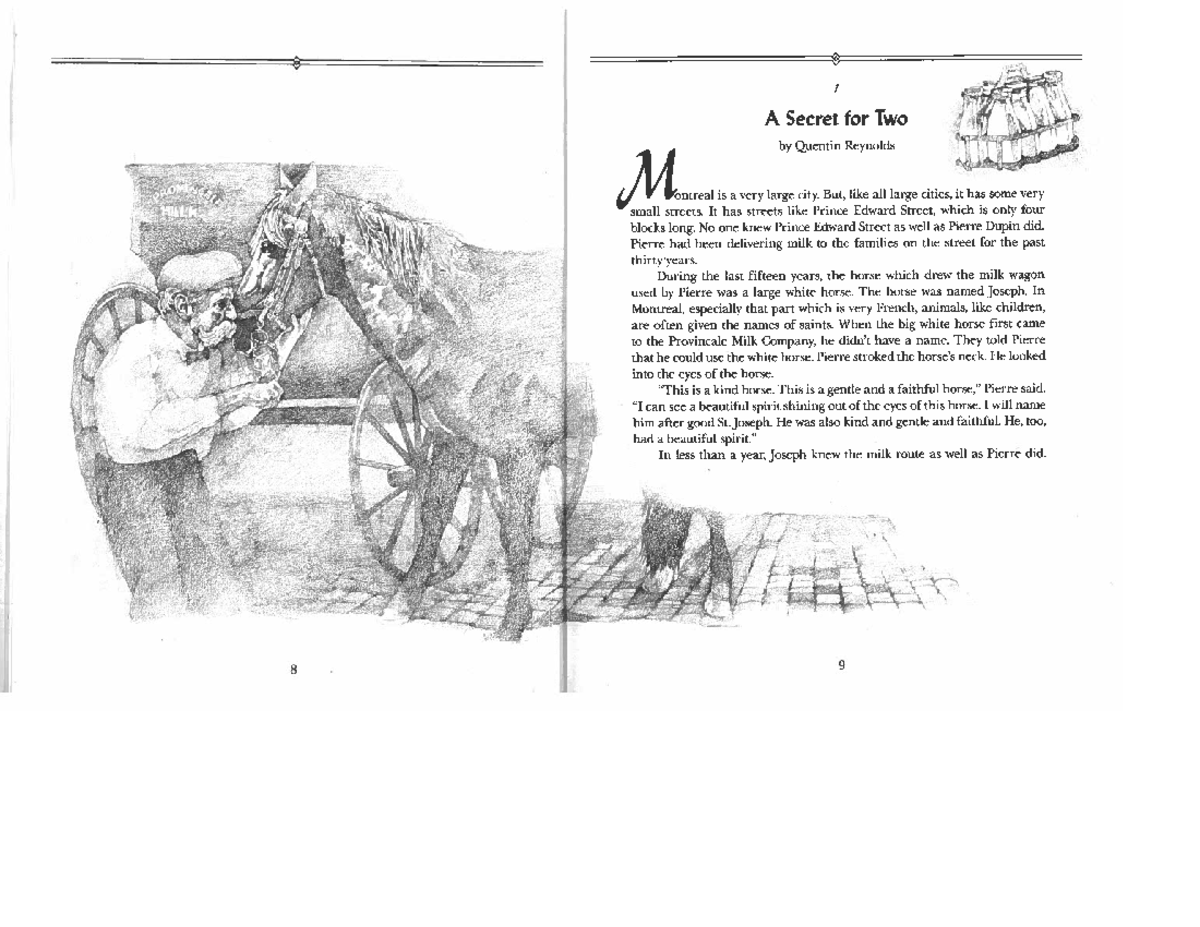 The Secret of TWO - read this chapter - 1 A Secret for Two Quentin ...