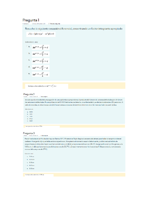 Evaluación final Ecuaciones diferenciales - Evaluación Final (Tipo) 2023- Semipresencial ...