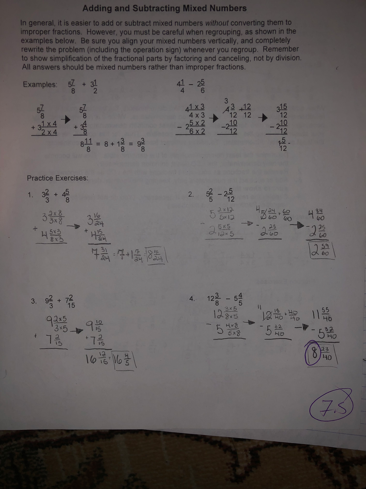 Computation Worksheet 6 - MAT 106 - Studocu