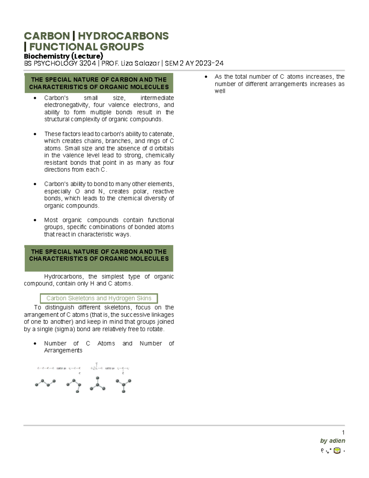 Organic Nomenclature guide - | FUNCTIONAL GROUPS Biochemistry (Lecture ...