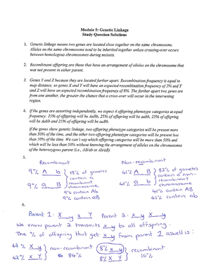 Genetics Exam 1 Lecture Notes - GNS 4133 - Mississippi State - Studocu