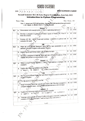 Module 1 Python 14 - CHAPTER 1: PYTHON BASICS 1. Entering expressions ...