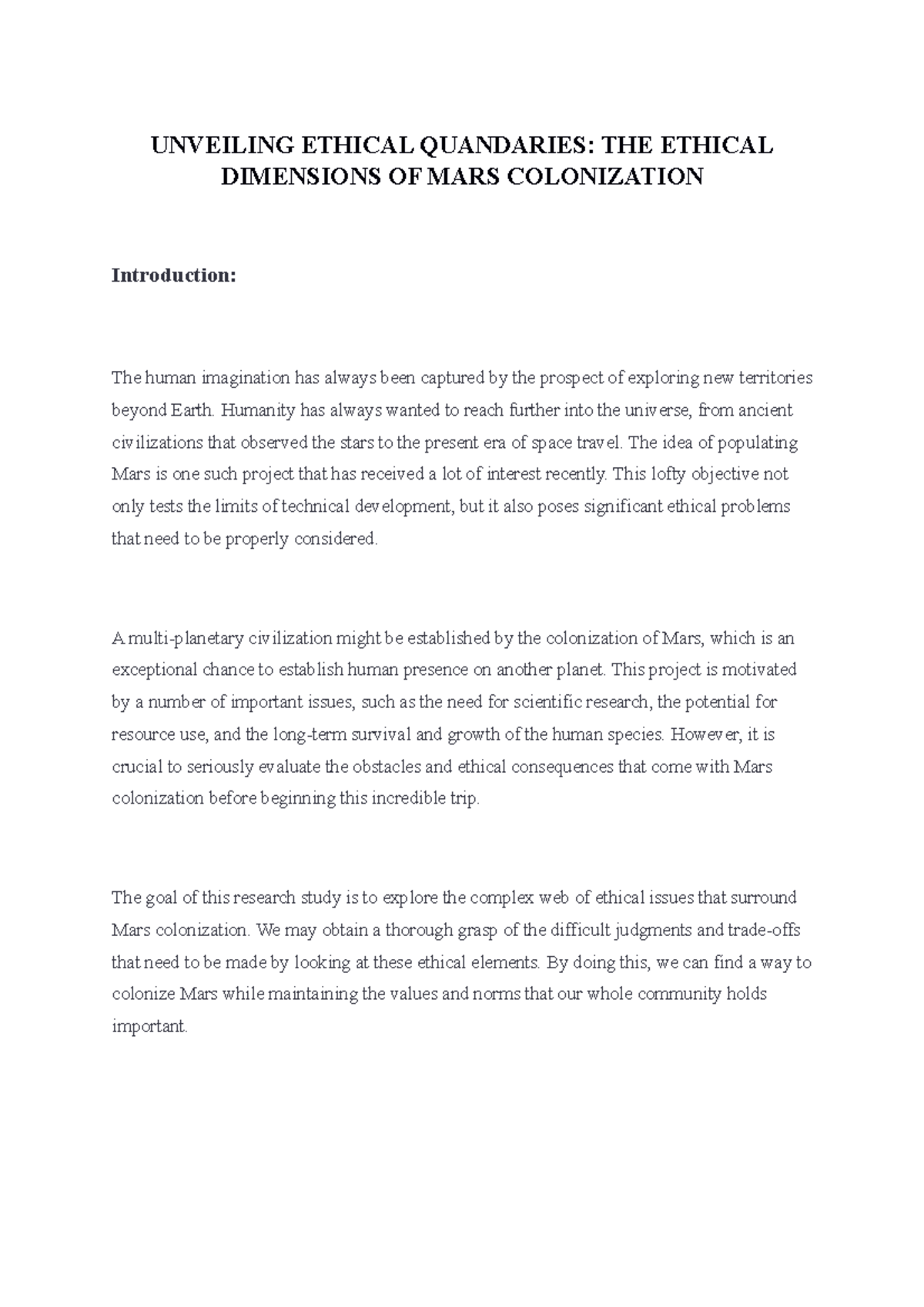 Research-paper-updated - UNVEILING ETHICAL QUANDARIES: THE ETHICAL ...