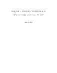 D218 - WGU - Intrapersonal Leadership and Professional Growth - Studocu