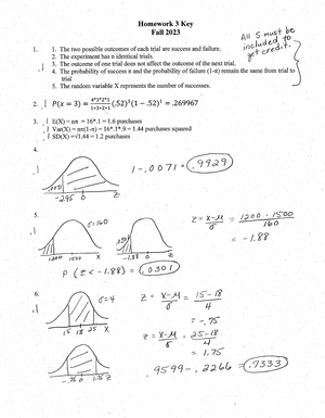 SCM 200 Homework 2 Key Fall 2023 - SCM 200 - Studocu