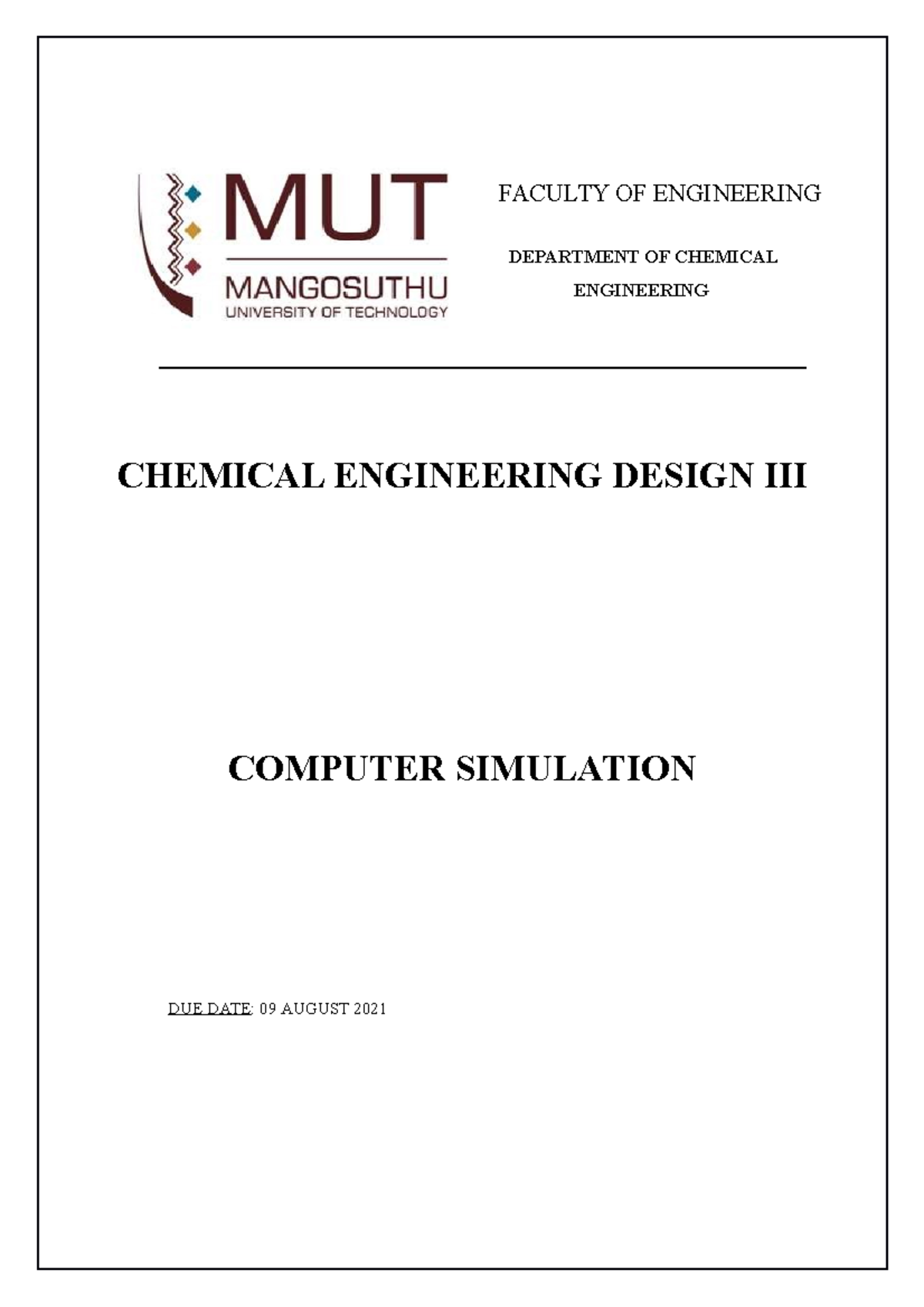 Computer simulation - Searching more on how different variables of a ...