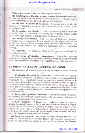 Industrial Management-1 - Studocu