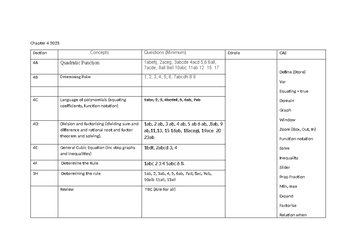 Methods Chapter 4 workplan - Chapter 4 2023 Section Concepts Questions ...
